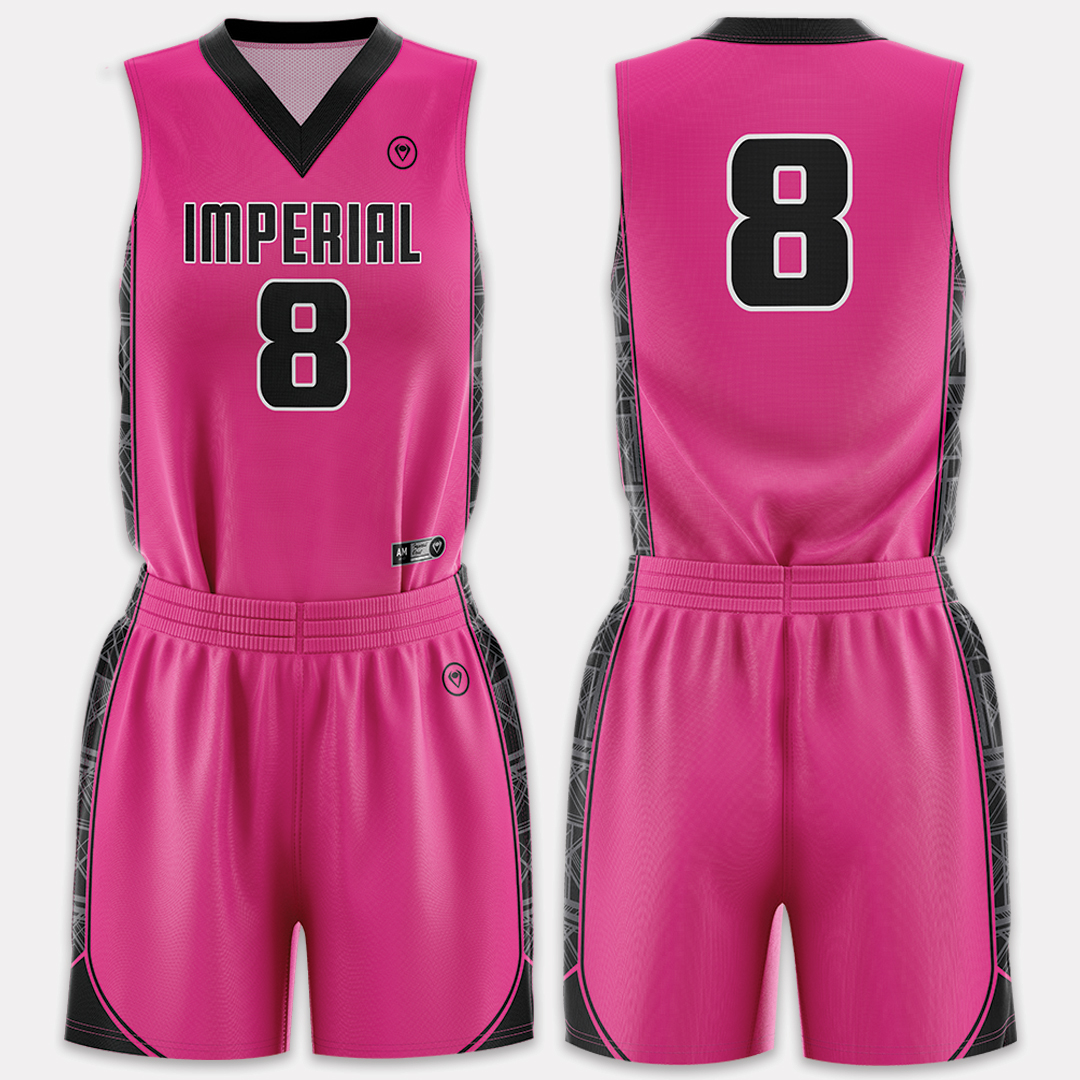 Vortex Women's Sublimated Basketball Uniform - Custom Sports Jerseys ...