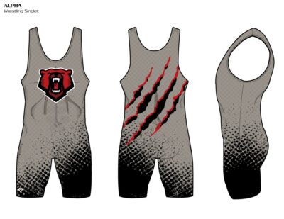 Alpha Sublimated Wrestling Singlet - Imperial Point