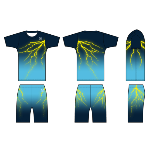 Bolt Sublimated Wrestling Compression Uniform - Custom Sports Jerseys ...