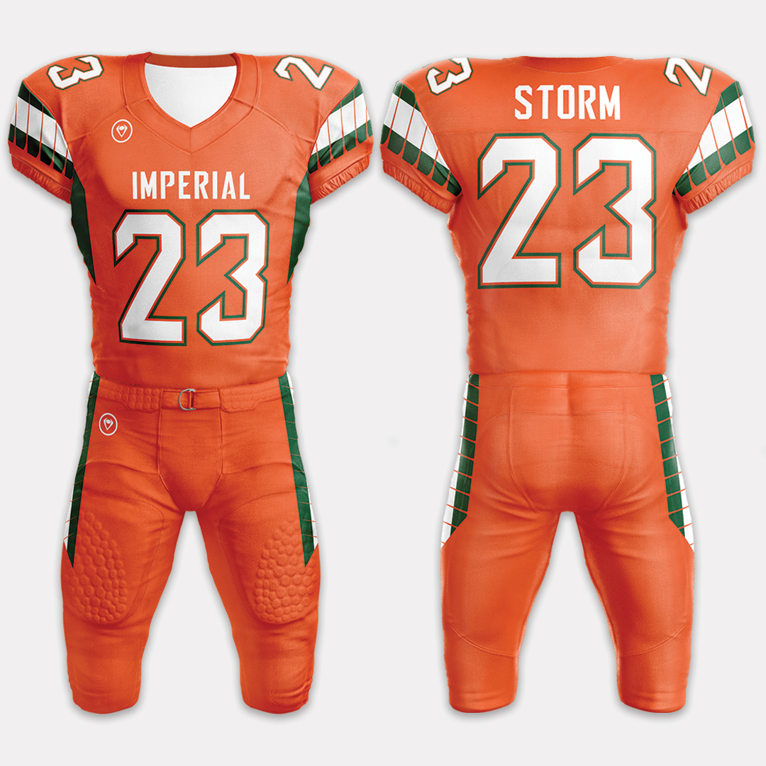Storm Sublimated Football Uniform - Custom Sports Jerseys & Custom ...