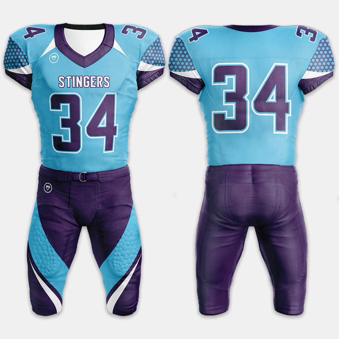 Strong Side Sublimated Football Uniform - Custom Sports Jerseys ...