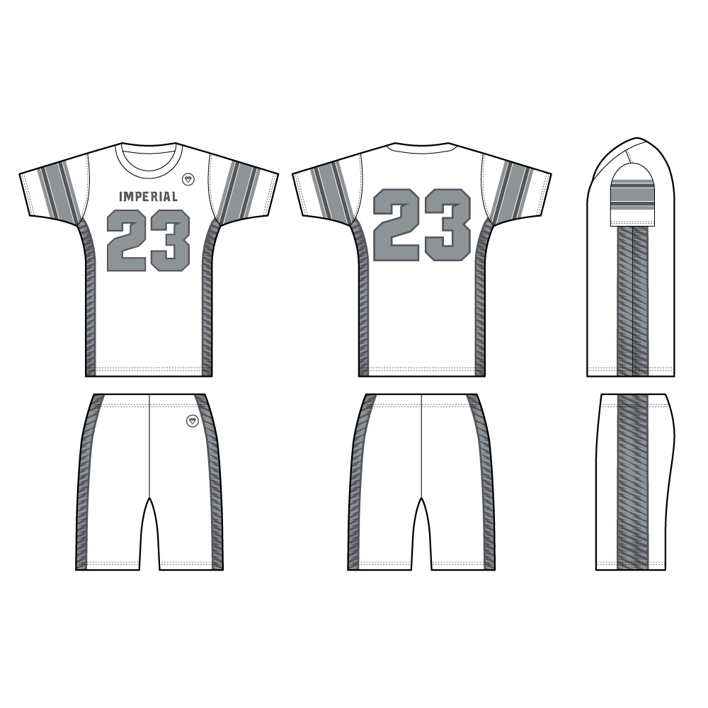Red Zone Compression Football Uniform - Custom Sports Jerseys & Custom ...